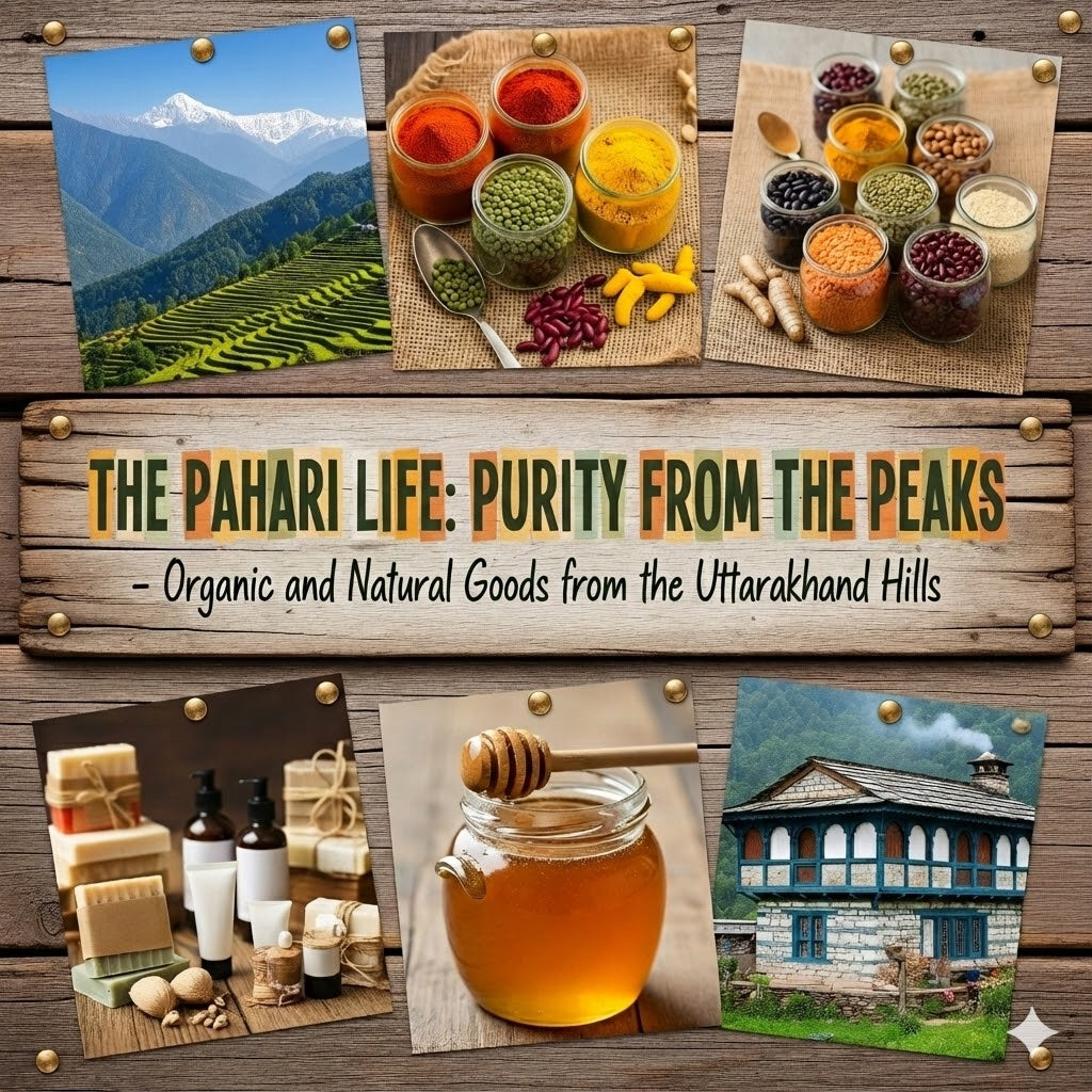 The Pahari Life - Fresh & Organic Produce from the Uttarakhand Hills.